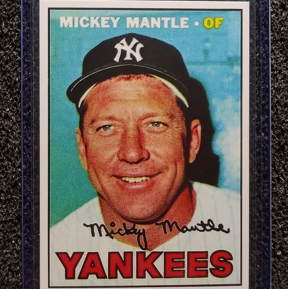 Toys | 1967 Mickey Mantle New York Yankees Baseball Card | Poshmark
